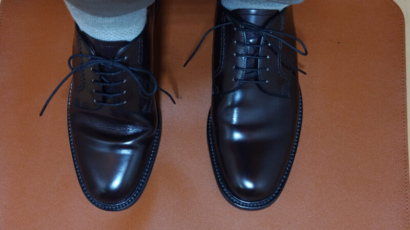 リーガル定番のプレーントゥ 2504NAをレビュー…使用感やサイズ感を解説